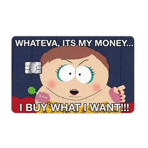 southpark | Office | Southpark Cartman Card Skin Sticker Decal Small ...